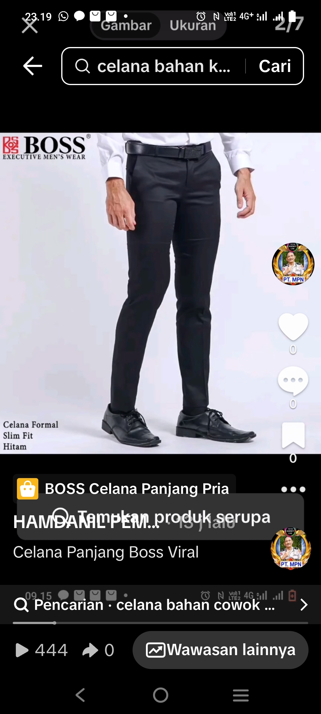 Celana Panjang Slim Formal Merek Boss: Pilihan Tepat untuk Penampilan Elegan - MediaPATRIOT.CO ...